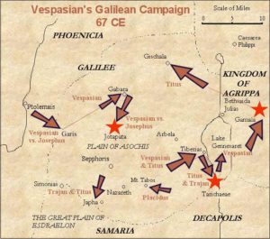 The Jewish War Series (Part 6: Vespasian Begins the Roman Advance into ...
